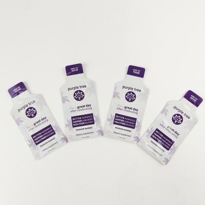 Chine Mylar imprimé fait sur commande formé spécial met en sac la poche irrégulière découpée avec des matrices avec la tirette à vendre