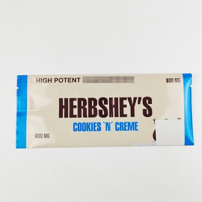 China Bolsas reciclables del papel de aluminio de la bolsa de plástico de la categoría alimenticia del caramelo de la barra de chocolate en venta