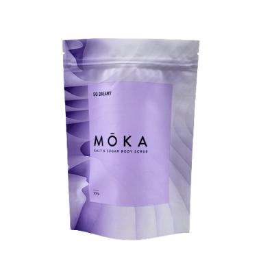 中国 カスタム ロゴ印刷スタンド アップ ジップ ロック式ポーチ海塩/液体石鹸/ボディ スクラブ包装 販売のため