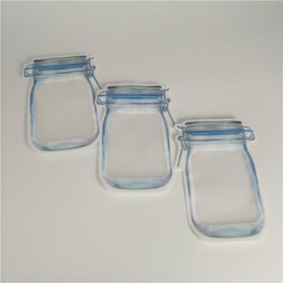 中国 カスタム形状ダイ カット マイラー バッグ 3.5g ホログラフィック ジップ ロック式の臭いの証拠袋 販売のため