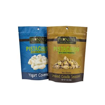 中国 3.5g臭いの証拠の注文のクッキー キャンデーの食品等級のジッパー ロック袋の白いホイル 販売のため