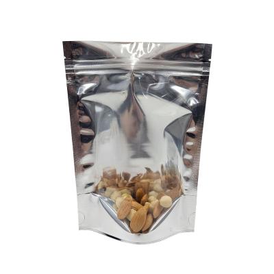 中国 マイラーDoypacの明確な窓の前部銀を包むCMYKのアルミ ホイルはResealable立つ 販売のため