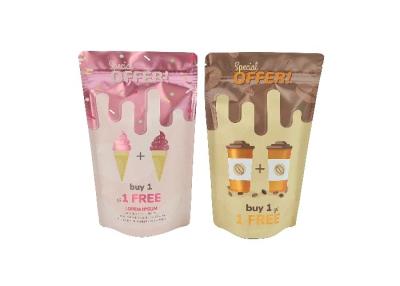 China Matte Metallic Stand Up Bag-van de de Thee de Verpakkende Aluminiumfolie van het Douanevoedsel Zakken van Mylar Te koop