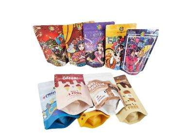 China Aluminiumfolie Plastic Tribune op van het Bewijs Resealable Mylar van de Zakgeur de Ritssluitingszakken Te koop