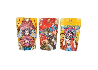 China Van de het Suikergoednoot van de voedselpinda de Tribune van de het Dessertopslag op Mylar-Voedselzakken met Resealable Ritssluiting Te koop