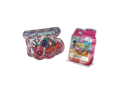 China De speciale Gevormde Kindveilige Ritssluiting doet Resealable 3.5g in zakken - 28g-de Zakken van het Geurbewijs Te koop