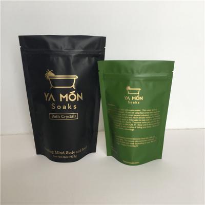 China Stand Up/Doy Pack Body Scrub Bag Foil Pouch Packaging For Packing Bath Salt for sale