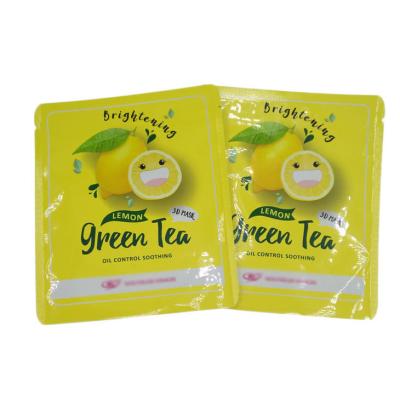 中国 熱シール 小型 3 面シール ポケット 顔面マスク用のフラットサンプルパケット 販売のため