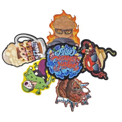 中国 カスタムロゴを印刷した形状のマイラーバッグ 不規則なホログラム シープロック 臭いがなく 3.5g 7g 14g 28g スナックバッグ 販売のため