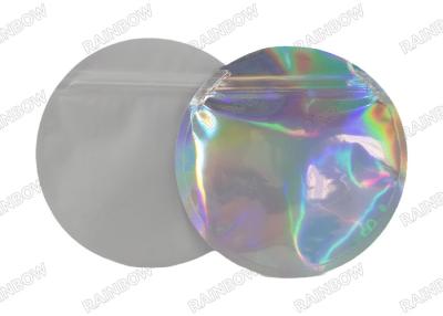 China Smell Proof Ziplock Die Cut Mylar Bags Special Shaped For Gummy Cookie Packaging for sale