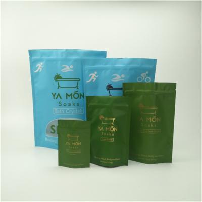 中国 環境に優しい安全素材 マット・フィニッシュ スタンドアップ・ポーチ ザイプ付き 防湿性食品用プラスチック包装袋 販売のため