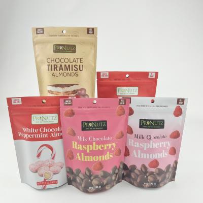 中国 パーソナライズド プライベート ロゴ ザイパー プラスチック スタンドアップ ザイプ ロック パッケージ バッグ パック 食用品 クッキー 販売のため