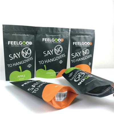 中国 オーダーメイド ロゴ スタンダップ ザイパー ポケット 臭いを防げる 防水 プラスチック 梱包袋 販売のため