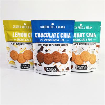 Chine Logo personnalisé imprimé en feuille d'aluminium Mylar Doypack avec traitement de surface d'impression gravure à vendre