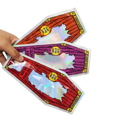 China Foglia di tabacco Caramelle biscotto gommoso Erba da fiore secca Grabba Foglia a fuso tagliato 3,5 g sacchetti di Mylar for sale