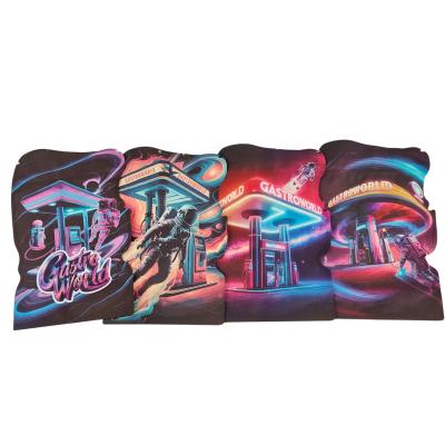 中国 不規則な形 ダイエットカット マイラー袋 クッキーゴミ タバコ PETプラスチック袋 子供用ジッパー袋 販売のため