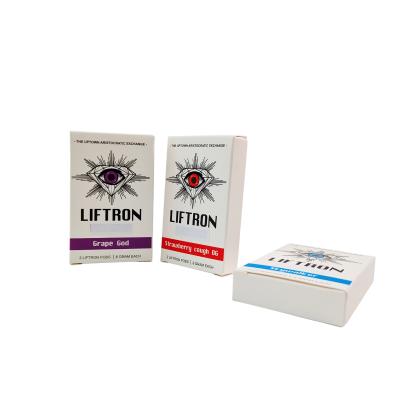 China Biodegradable Folding Kraft Paper Box Food Grade Embossing Storage Packaging for Candle Candy Foldable Cardboard Box for sale