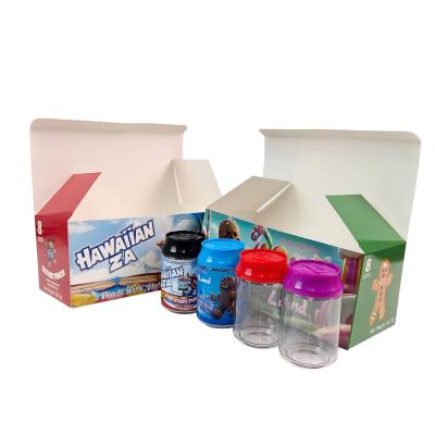 China Food Grade 7g 3.5g Baby Bottle and 135ml Soda Can with Childproof Lid for Candy Storage for sale