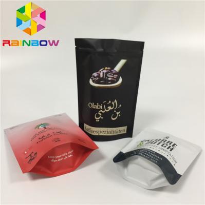 China FDA Laminated Foil Pouch Packaging Zipper Stand Up Pouch With Gravure Printing for sale