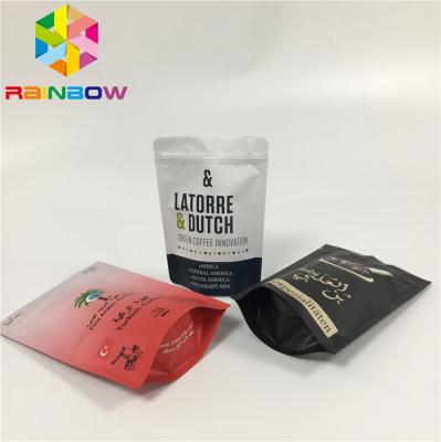 China FDA Laminated Foil Pouch Packaging Zipper Stand Up Pouch With Gravure Printing for sale