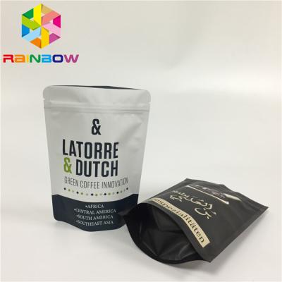 China FDA Laminated Foil Pouch Packaging Zipper Stand Up Pouch With Gravure Printing for sale