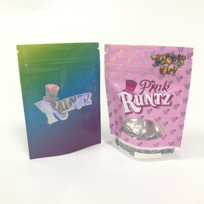중국 Runtz 잡초 팩 고무 같은 곰 사탕 부대를 포장하는 Mylar 초본 향을 위로 서 있으십시오 판매용