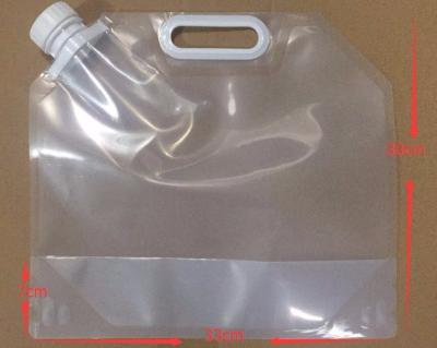 China Customized Hot Selling 50ml/250ml Transparent Energy Liquid Stand Up Pouch With Spout Drink Pouch With Spout Packaging for sale