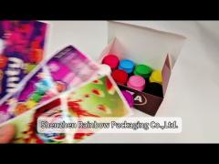 PET Plastic Food Box 3.5g Soda Candy Can with Twisted Lid