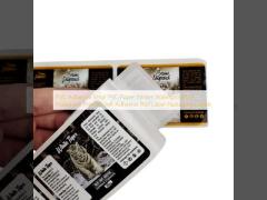 PVC Adhesive Vinyl PVC Paper Sticker Waterproof UV Hologram Printed Self-Adhesive Roll Label Packaging Labels