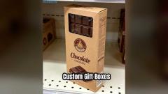 Custom Biodegradable Boxes Clear Window Gift Packaging