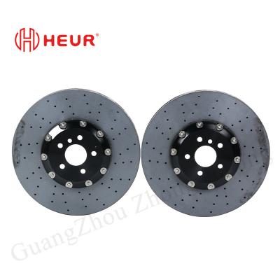 China Heur Brake Carbon Ceramic Disc For Bmw X5 X6 X7 Replacement 395*36mm Front Set for sale