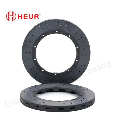 China HEUR Front Carbon Ceramic Disc For Honda Civic CR-V Accord Modification 355*54*28mm for sale