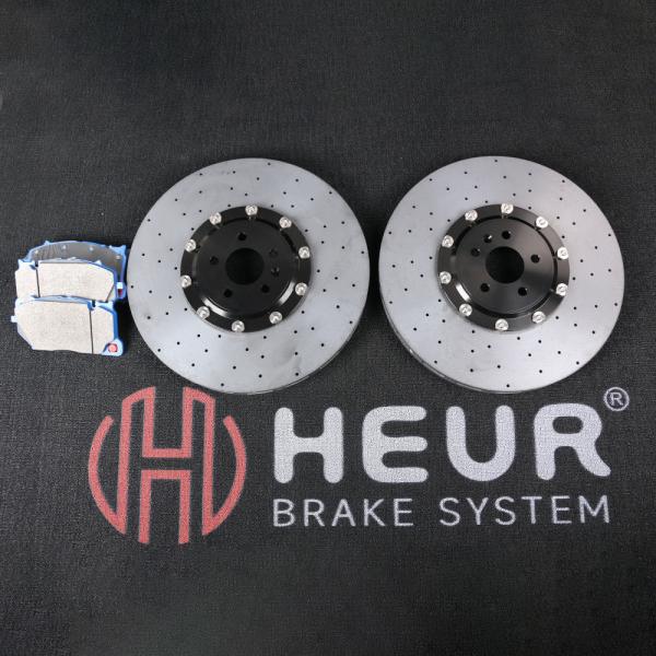 Quality Aftermarket Carbon Ceramic Brakes For Porsche 911 Taycan 718 Macan Cayenne Upgrade 440*40mm Front Set for sale