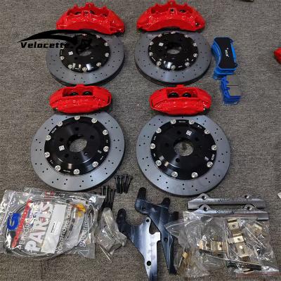 China HEUR Custom Carbon Ceramic Front Brake Rotor Assembly for Tesla Model Y for sale