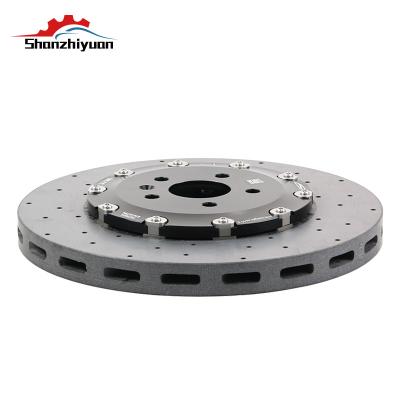 China Front Set BMW Carbon Ceramic Brake 345*32mm OE Number  34112229528  Bmw M5 Brake Disc Durable for sale