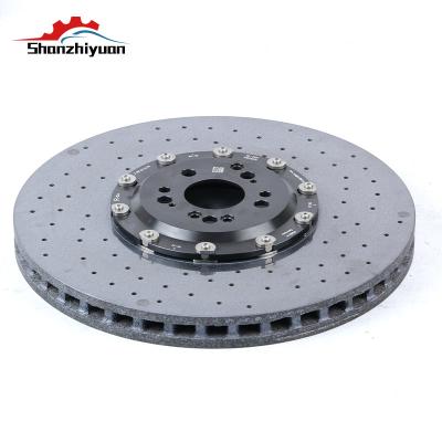 China High Performance 390MM CCB Carbon Ceramic Front Brake Disc Kit, Direct Replacement For Lexus LFA for sale