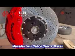 heur brake carbon ceramic brake disc for mercedes benz bmw audi upgrade size from 355mm-440mm