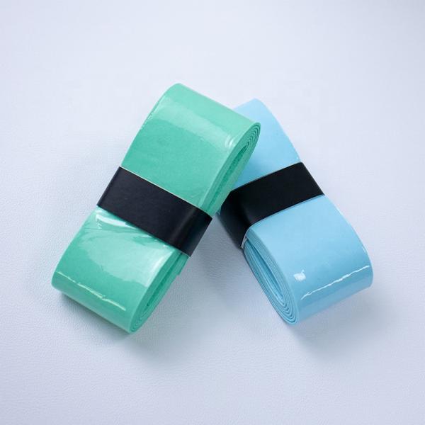 Quality Custom Anti-Slip Super Tacky Grip Leather Badminton & Pickleball Racket Grips for sale