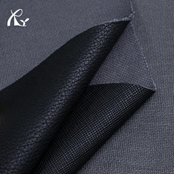 Quality 0.6mm Eco-friendly Hydrolyze-resistant Bamboo Fiber Bottom  Bio Leather for Sofa Furniture for sale