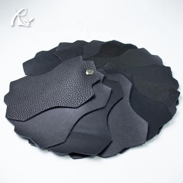 Quality Custom Designer Smooth Regenerated Recycled Leather Eco-Friendly Faux Leather with Embossed Pattern for Bag Shoes & Sofa for sale