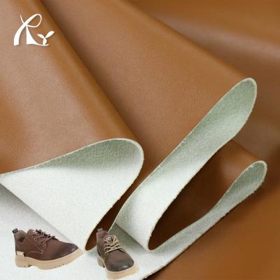 China Custom 1.1mm Eco-Friendly Apple Bio-Based Vegan Leather Water Resistant PU Synthetic Leather for Car Sofa Bag Furniture Chair for sale