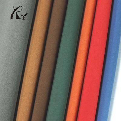China 0.45mm Spot Suede Imitation Microfiber PU Leather for Electronic Packaging Phone Cases Notebook Decorative Sofas Bags Garments for sale