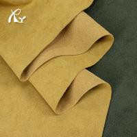 Quality Imitation Cow Faux Suede Pu Leather 1.4mm Velvet Leather for Kenbo Shoes Boots for sale