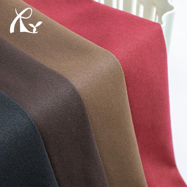Quality 0.6mm Imitation Microfiber Leather Suede Luxury Fabric Furniture Artificial Premium Pu Leather for Shoes Bags for sale