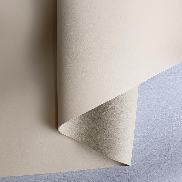 Quality 1.4mm Lychee Patterned Imitation Microfiber Leather Fine Grain PU Artificial for sale
