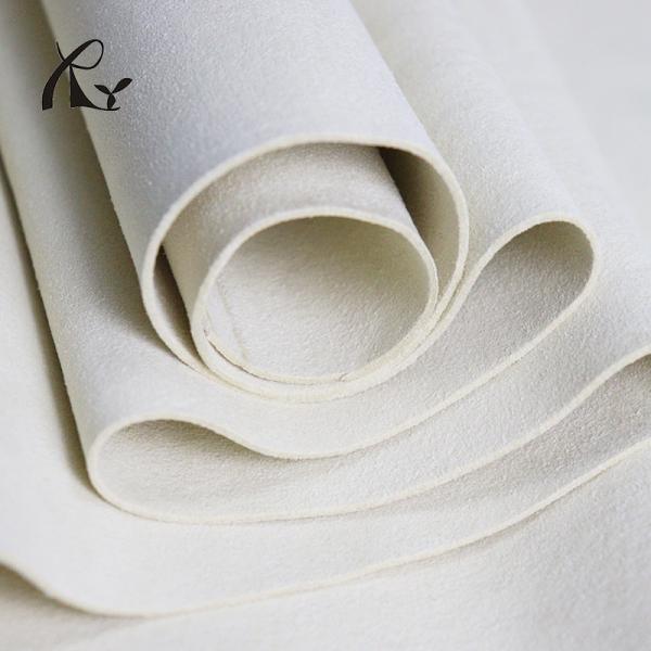 Quality Simulated Leather 1.0mm Thick Double Suede Microfiber Leather Real Microfiber Leather Fabric  for Shoes and Electronic Packaging for sale