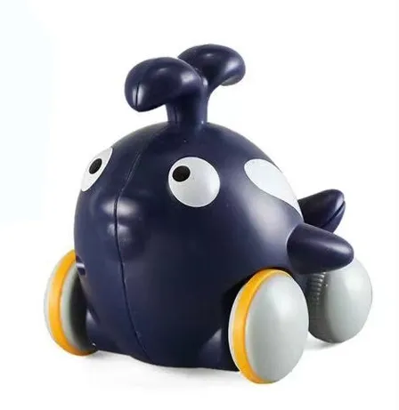 Factory Wholesale Baby Grab Toys Education Rattle Roll Car Cartoon Children&prime;s Toys Baby Toys Inertia Animal Car