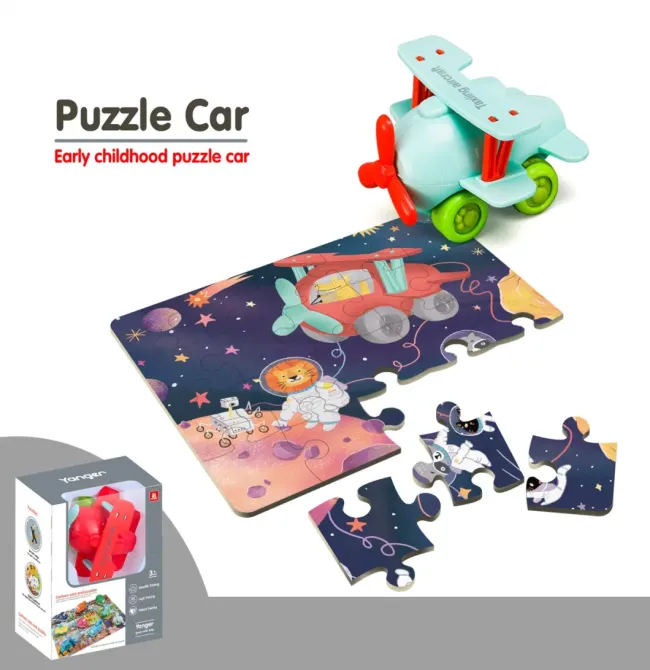 Wholesale Children&prime;s Baby Gifts Interesting Children&prime;s Games Puzzle Puzzle Education Toys Inertia Friction Cartoon Car