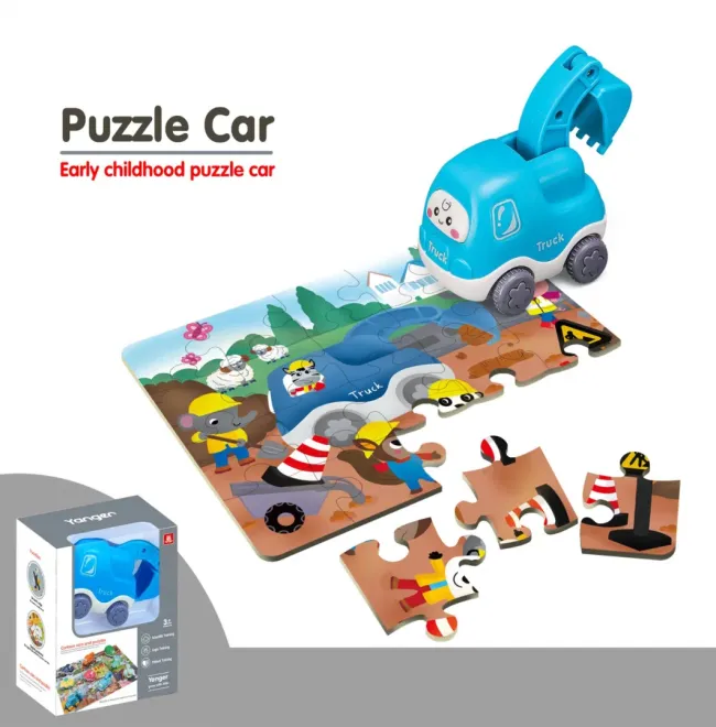 Wholesale Children&prime;s Baby Gifts Interesting Children&prime;s Games Puzzle Puzzle Education Toys Inertia Friction Cartoon Car