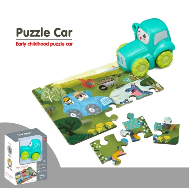 Wholesale Children&prime;s Baby Gifts Interesting Children&prime;s Games Puzzle Puzzle Education Toys Inertia Friction Cartoon Car